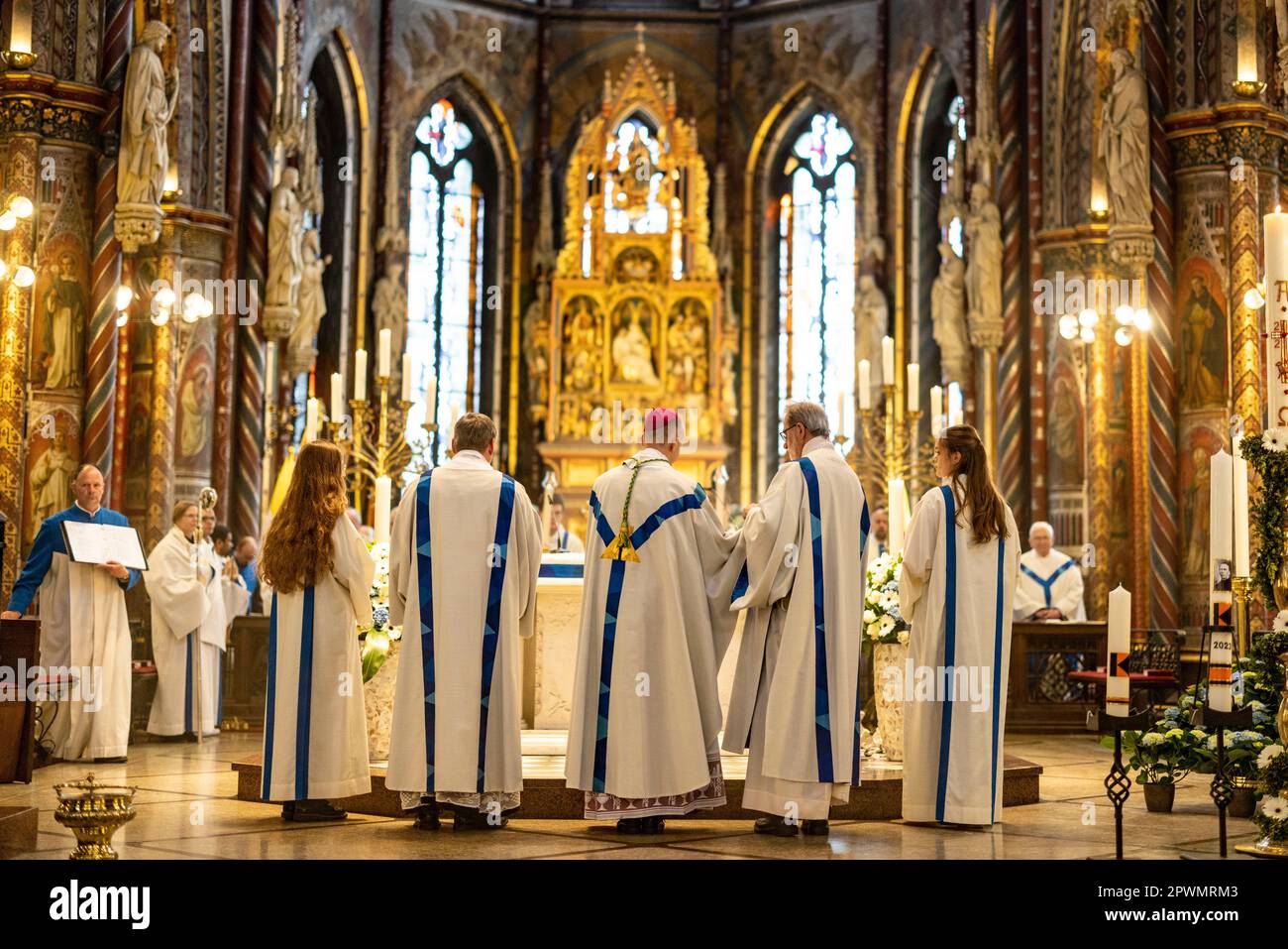 Kevelaer, Germany. 01st May, 2023. Mass for the opening of the second ...