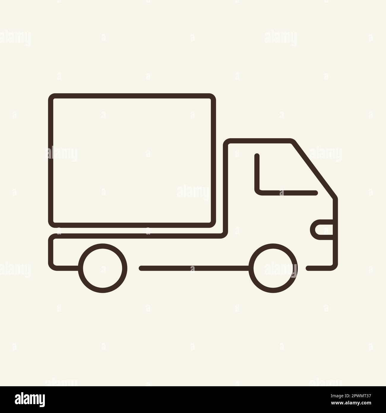 Removal lorry Stock Vector Images - Alamy