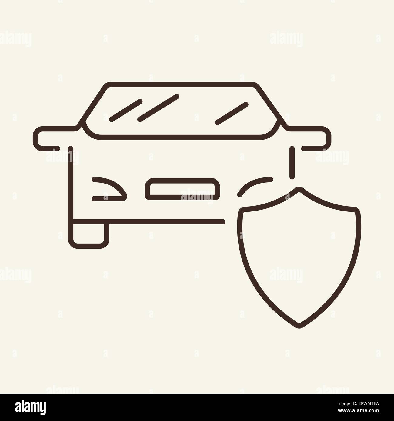 Driving shield Stock Vector Images - Alamy