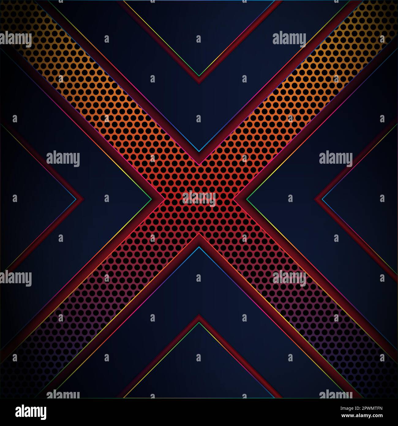 Metallic Structure Stock Vector Images Alamy