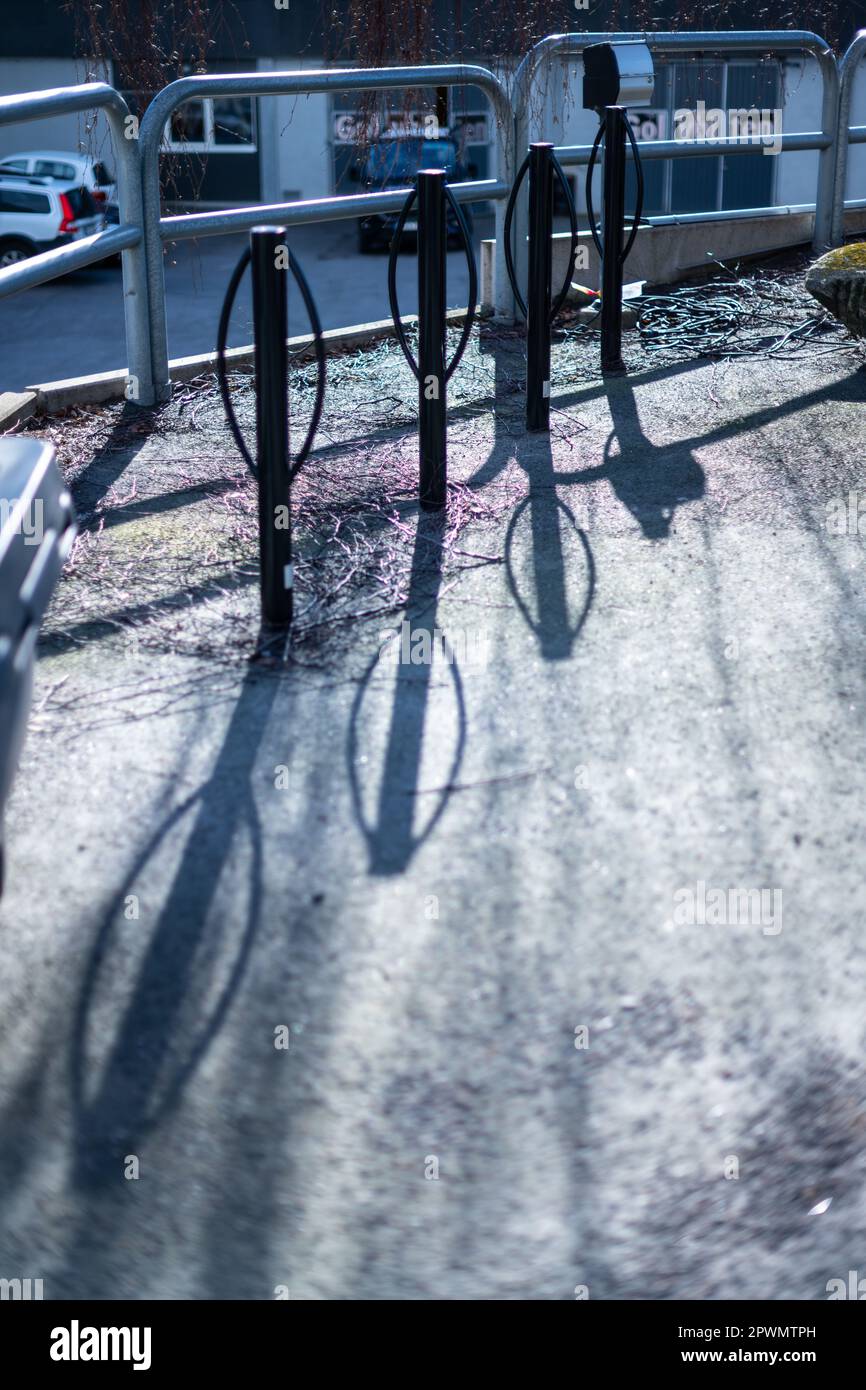 Parking poles hi-res stock photography and images - Alamy