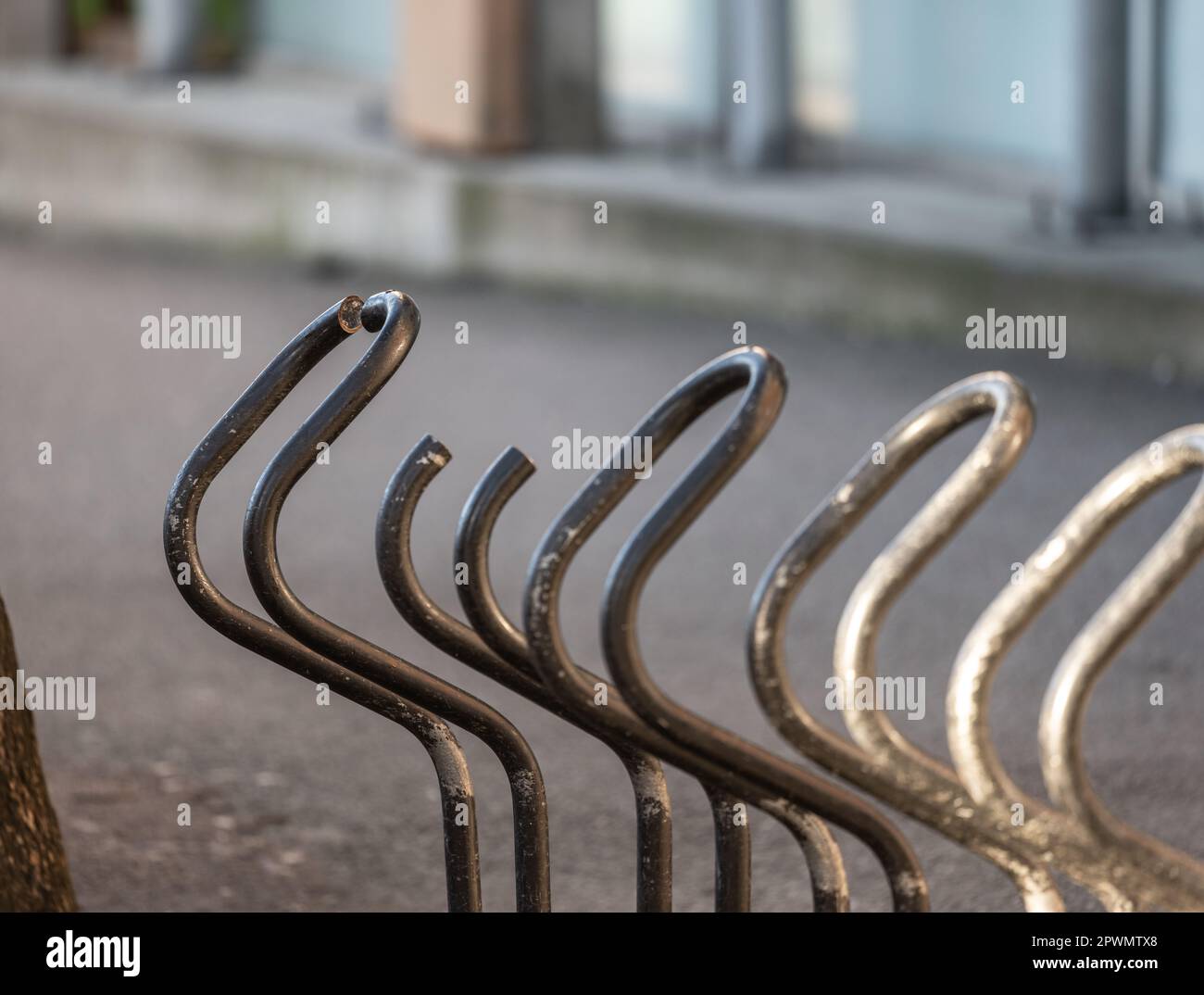 Bicycle path plastic road hi-res stock photography and images - Alamy