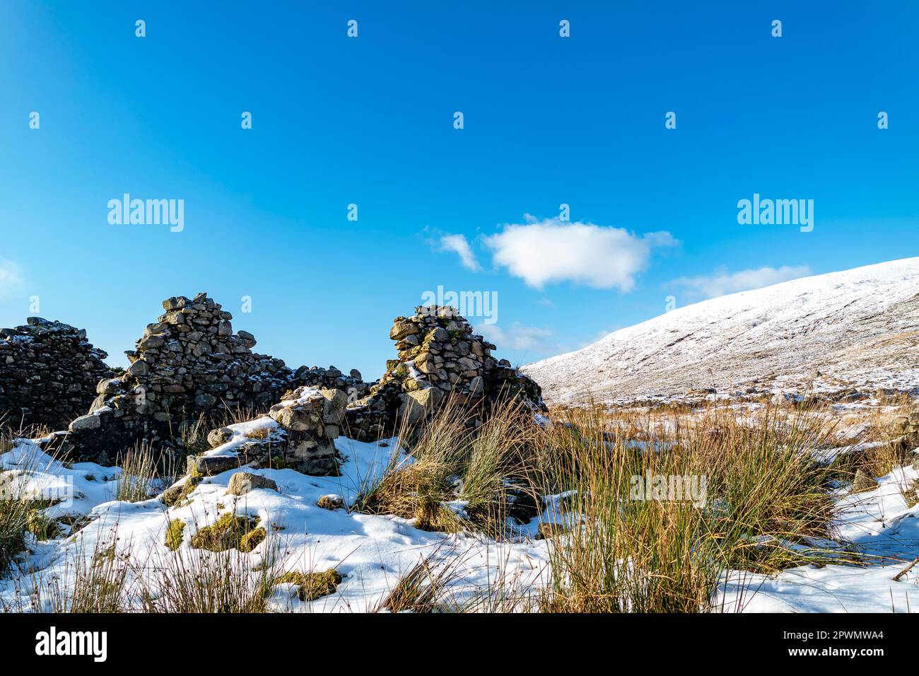 The remains of the Derryveagh evictions - In April 1861 landlord John ...