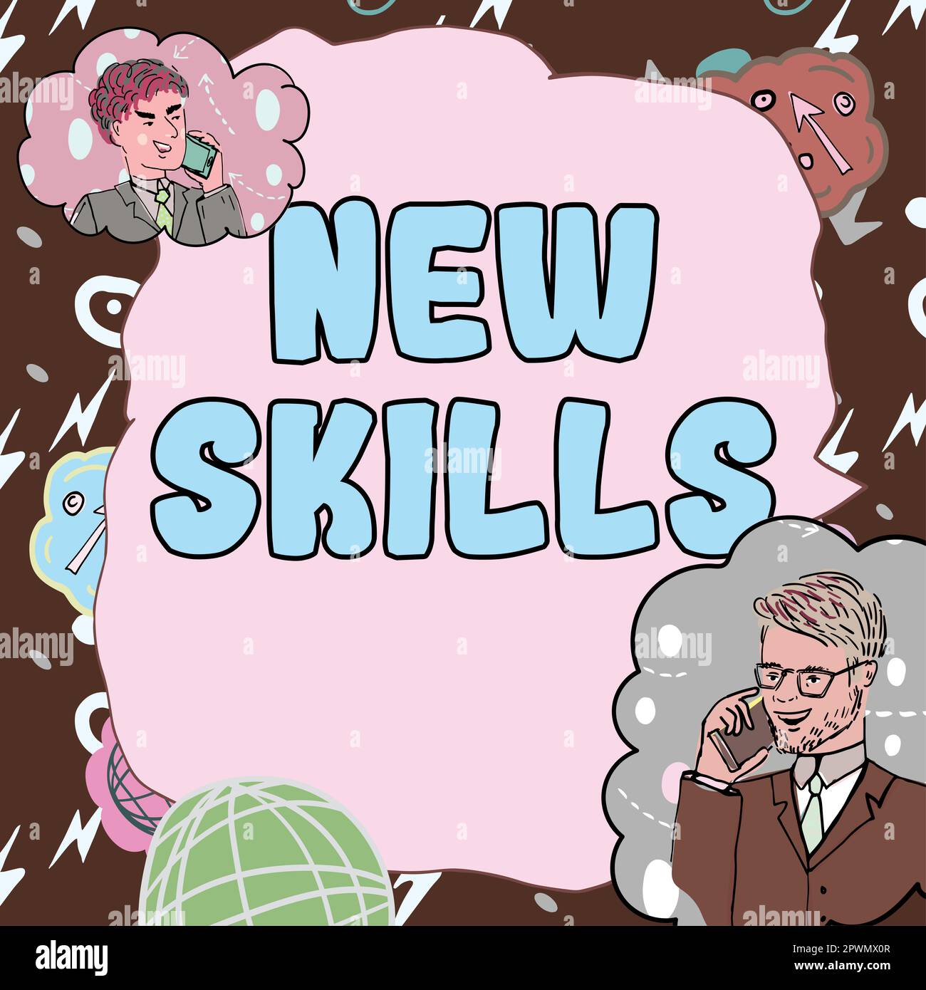 Sign displaying New Skills, Concept meaning Recently Acquired Learned ... Sign displaying New Skills, Concept meaning Recently Acquired Learned ...