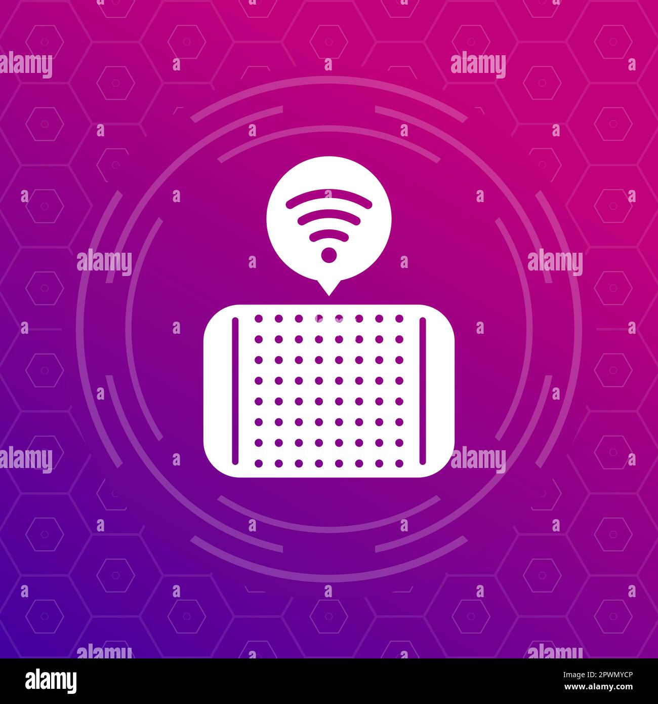 connect smart speaker icon, vector Stock Vector Image & Art - Alamy