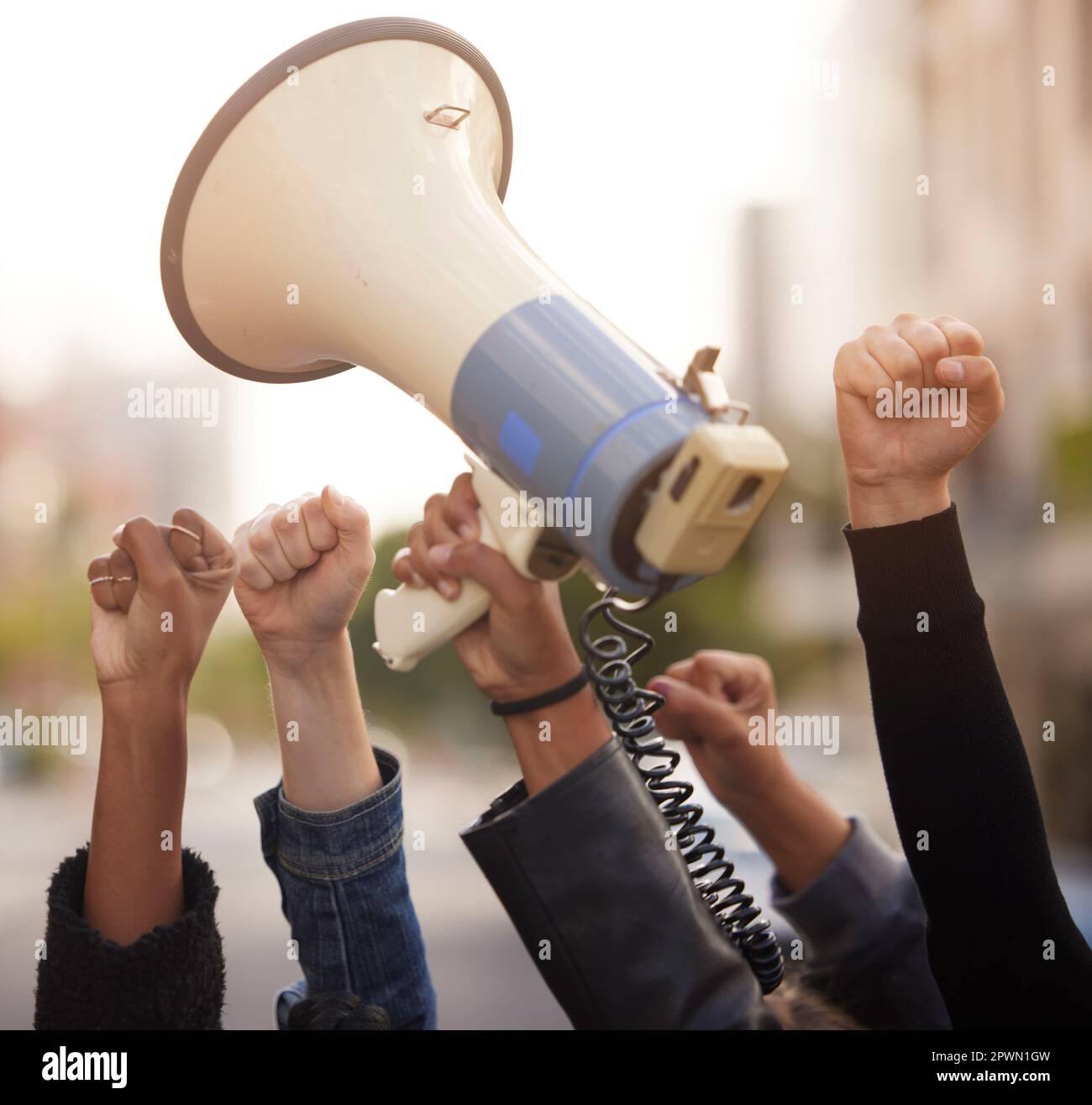 Protest fist hi-res stock photography and images - Alamy