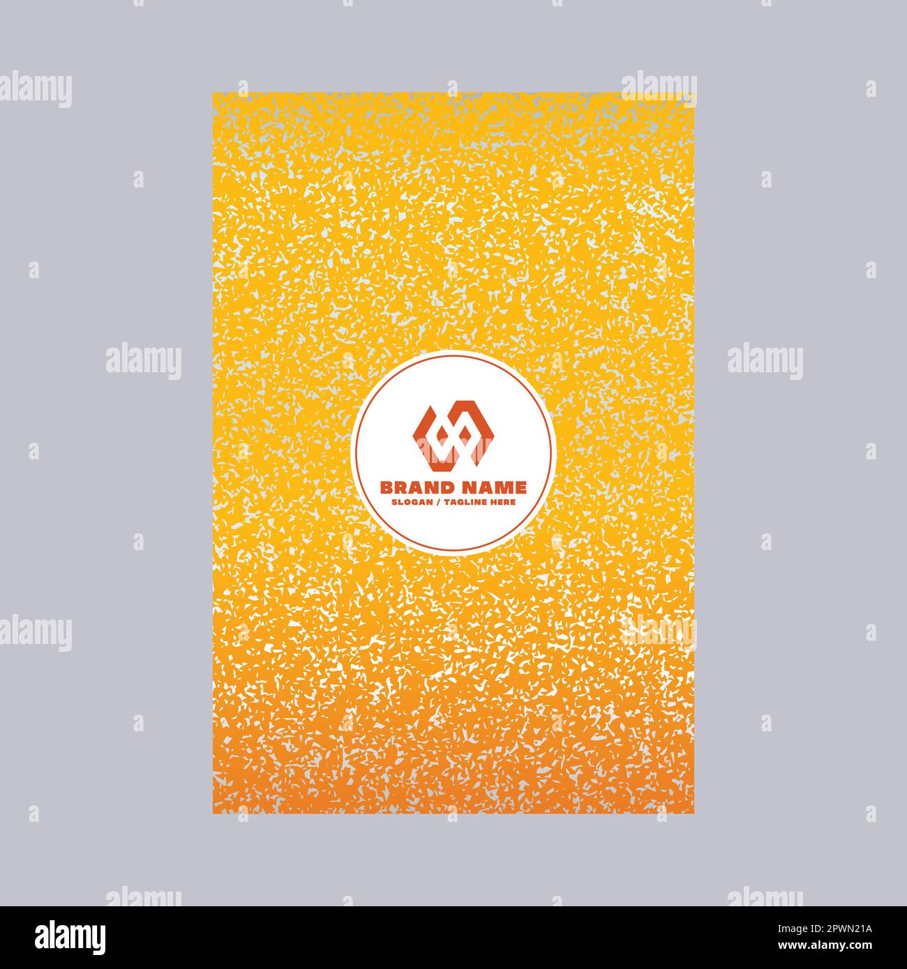 Modern poster with gritty texture style. Editable, resizable, EPS 10 ...