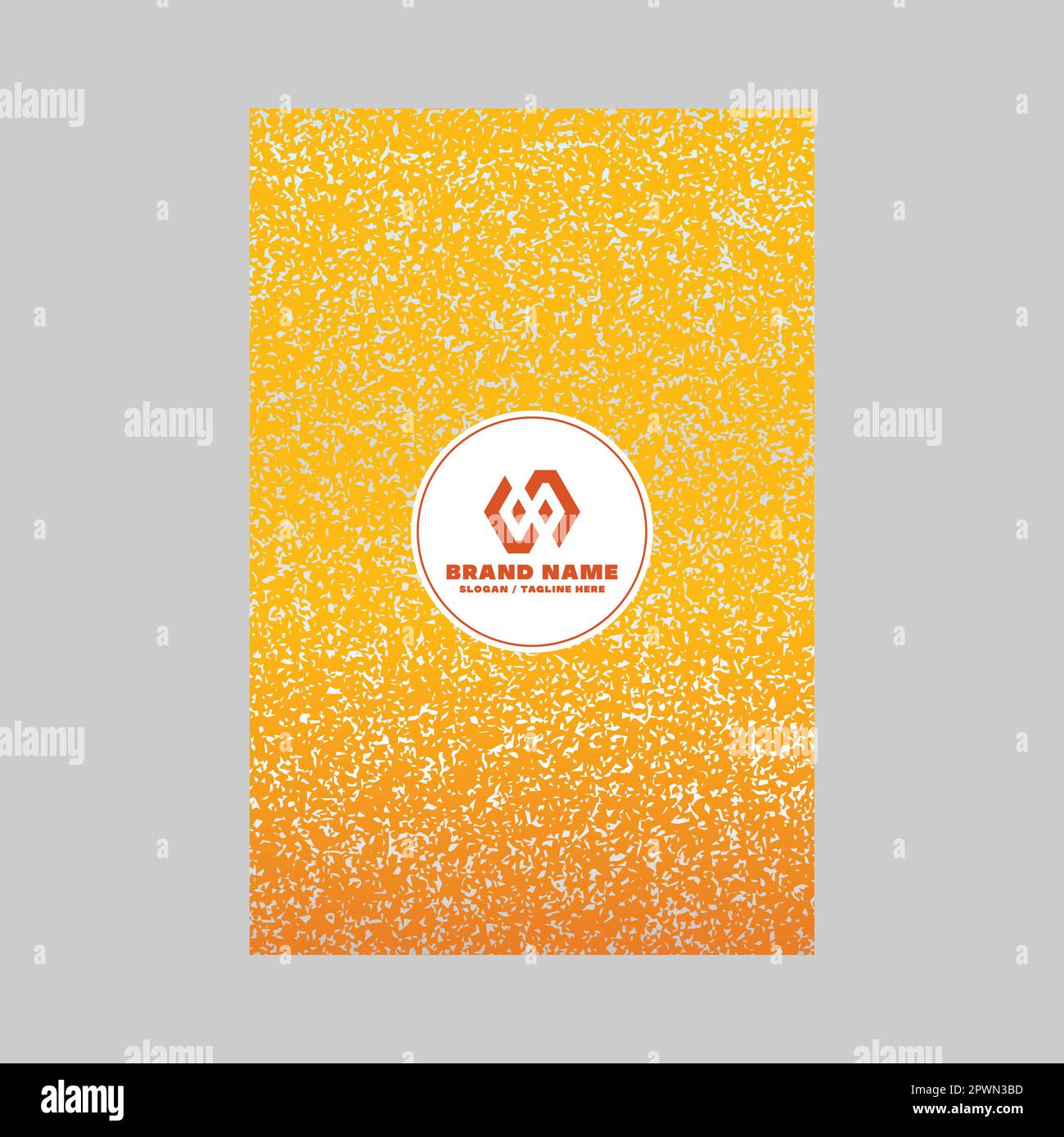 Modern poster with gritty texture style. Editable, resizable, EPS 10 ...