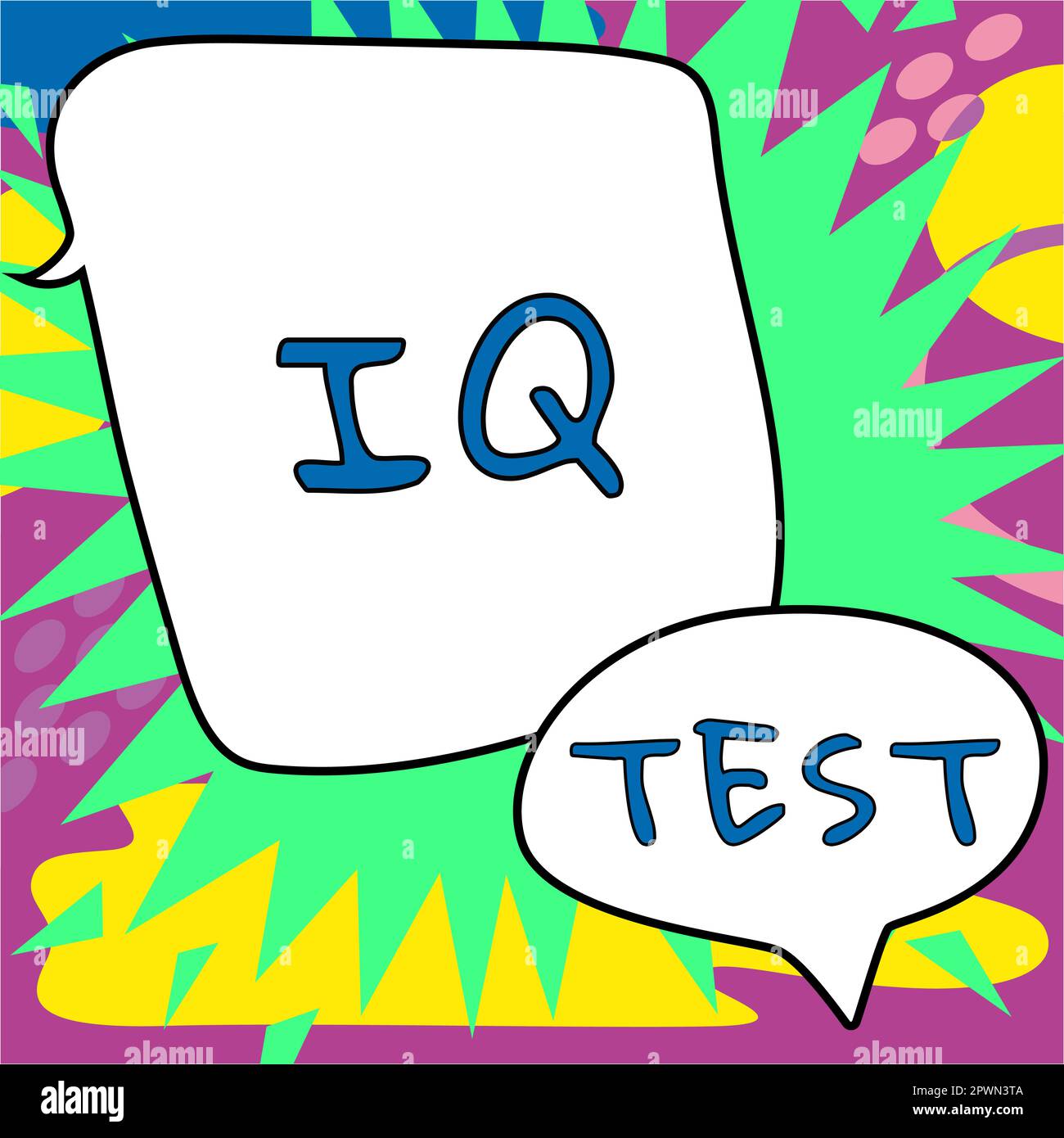 Inspiration showing sign Iq Test, Business idea attempt to measure your ...