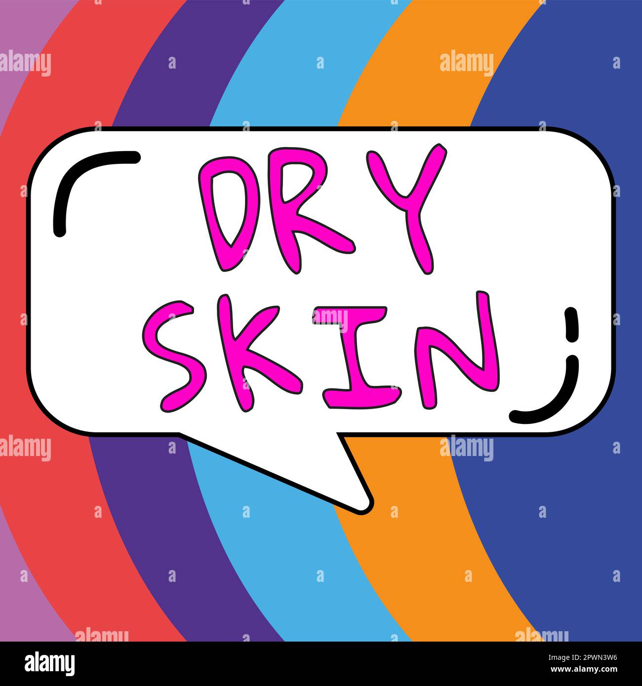 Writing displaying text Dry Skin, Business idea uncomfortable condition ...