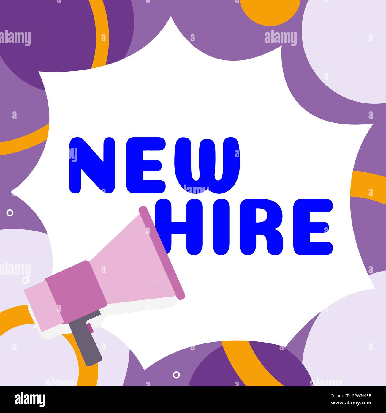 Writing displaying text New Hire, Word for someone who has not ...