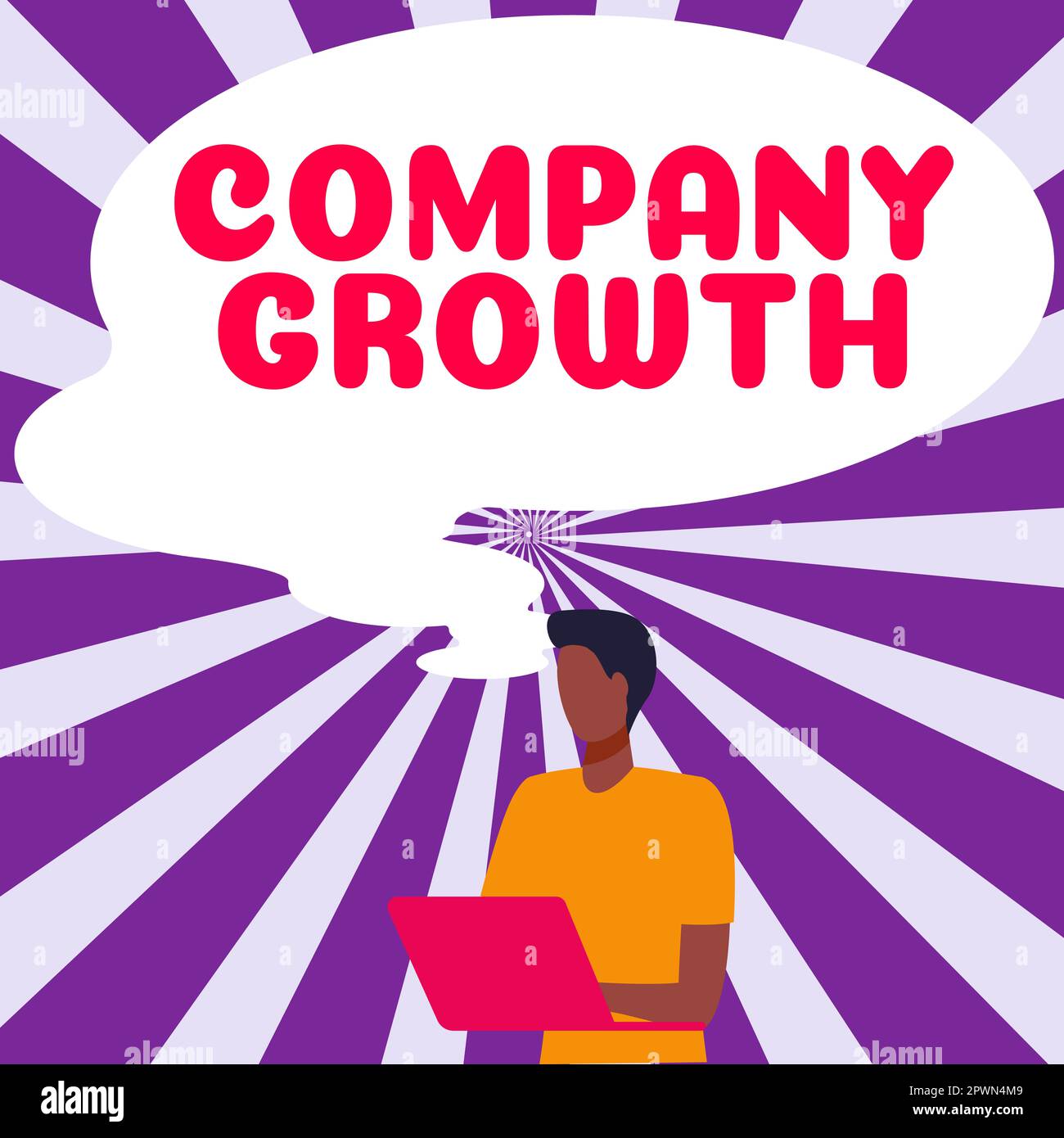 Inspiration showing sign Company Growth, Business overview a long-term ...