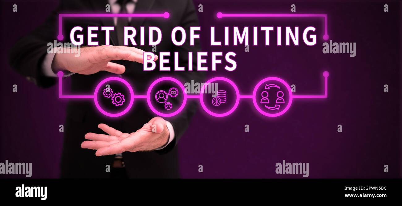 Conceptual caption Get Rid Of Limiting Beliefs, Word for remove ... Conceptual caption Get Rid Of Limiting Beliefs, Word for remove ...