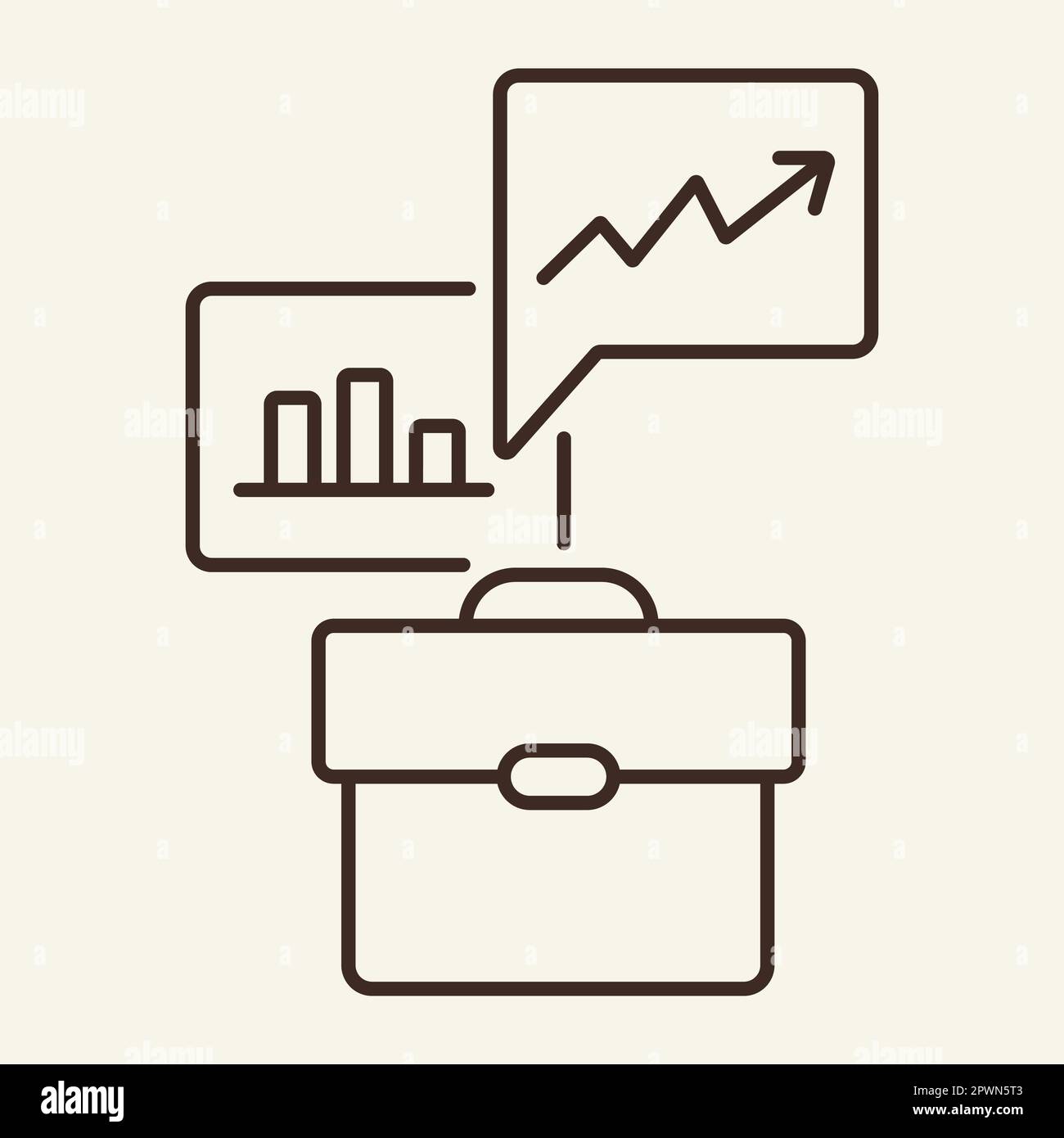 Portfolio logo design editable Stock Vector Images - Alamy