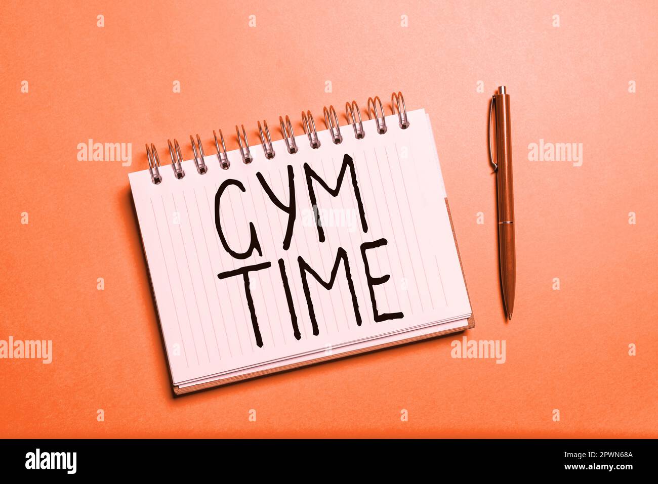 Conceptual display Gym Time, Conceptual photo a motivation to start ...