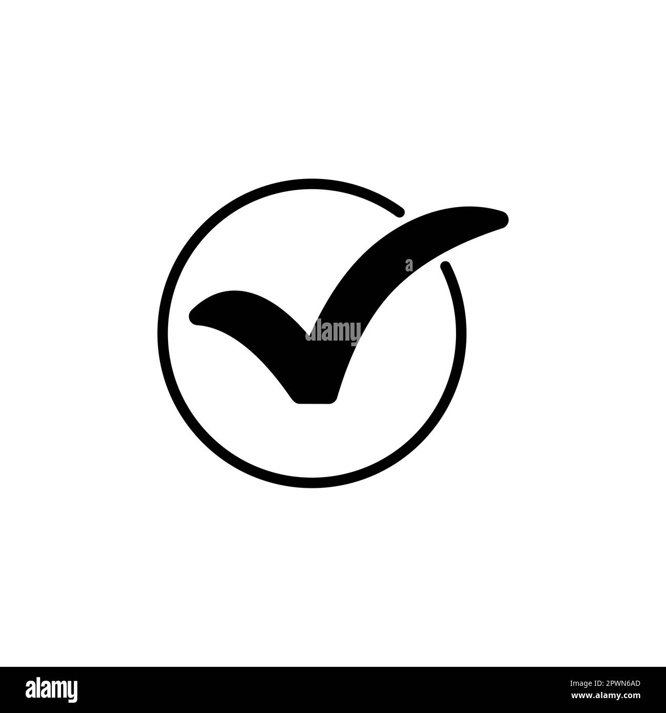 check icon vector. check mark icon. check list button icon Stock Vector ...