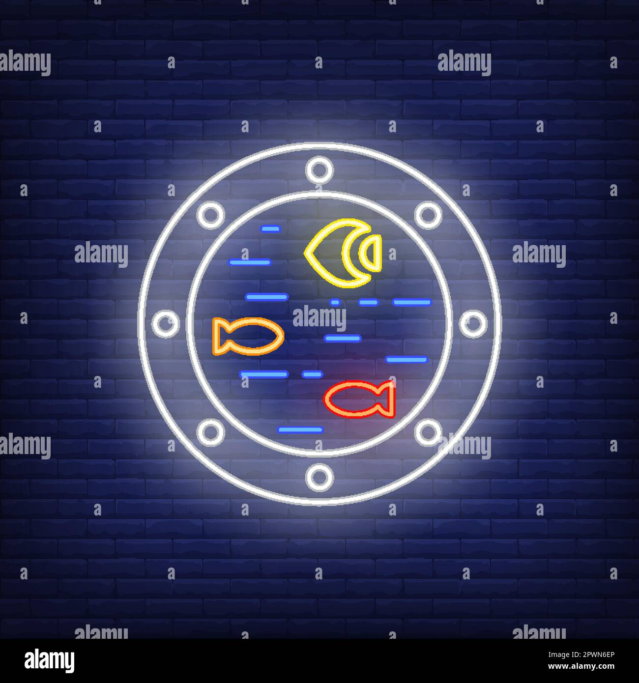 Submarine window neon sign Stock Vector Image & Art - Alamy