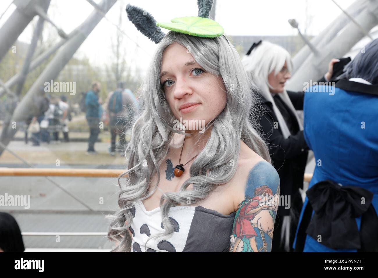 Cosplayer bei der Manga-Comic-Con auf der Leipziger Buchmesse 2023 ...