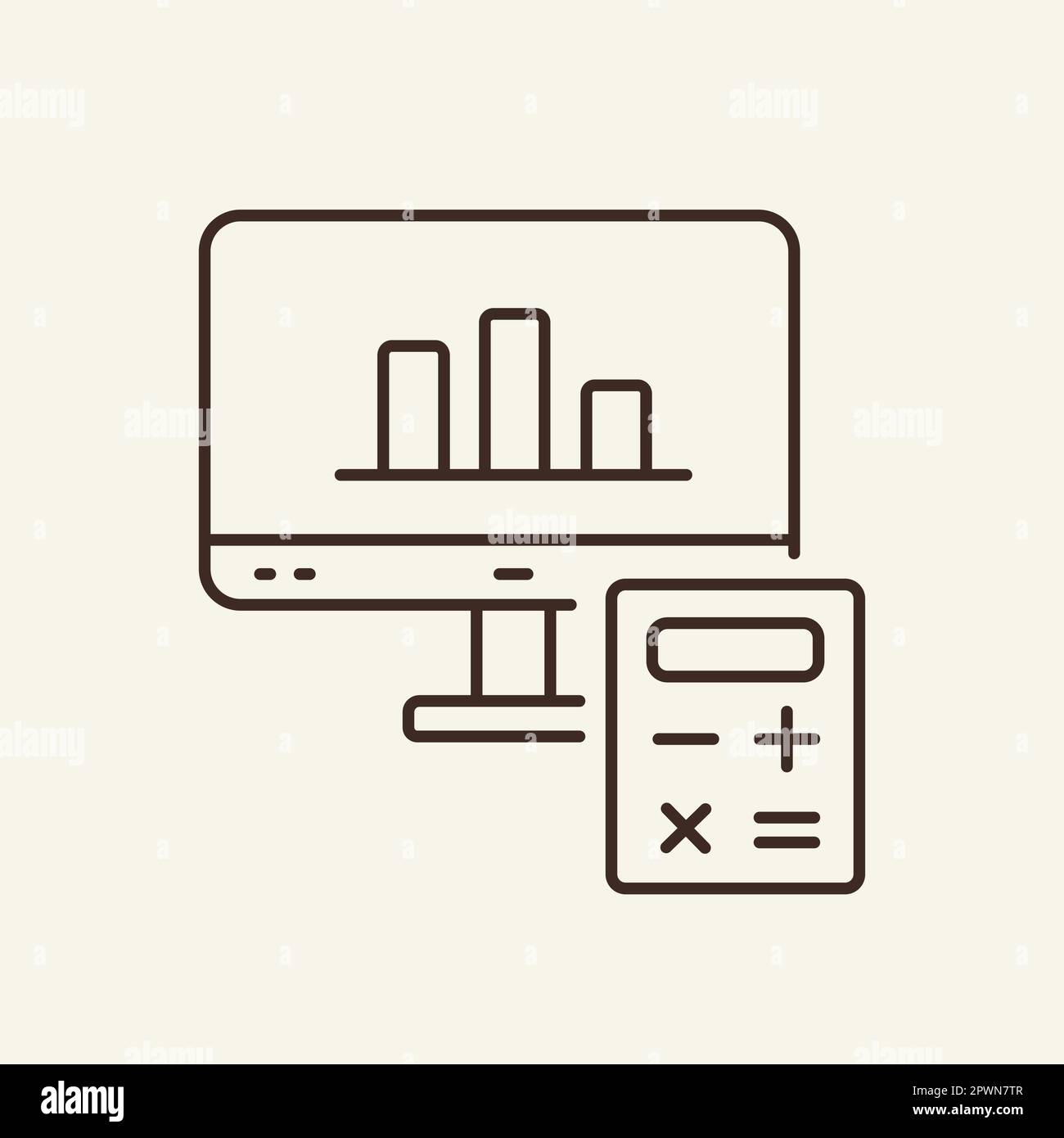 Remote accounting Stock Vector Images - Alamy
