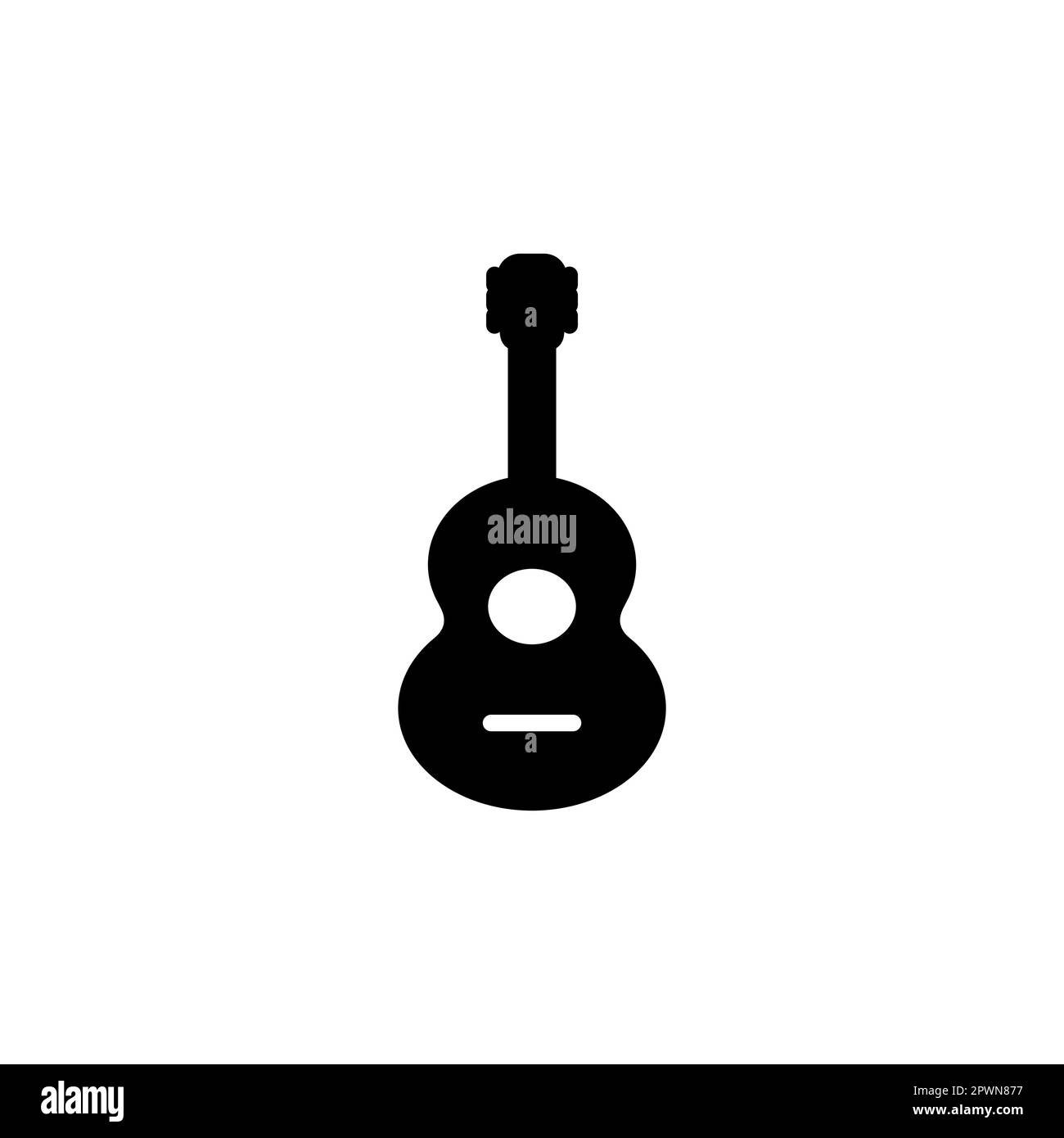 Guitar icon vector. musical instrument sign Stock Vector Image & Art ...