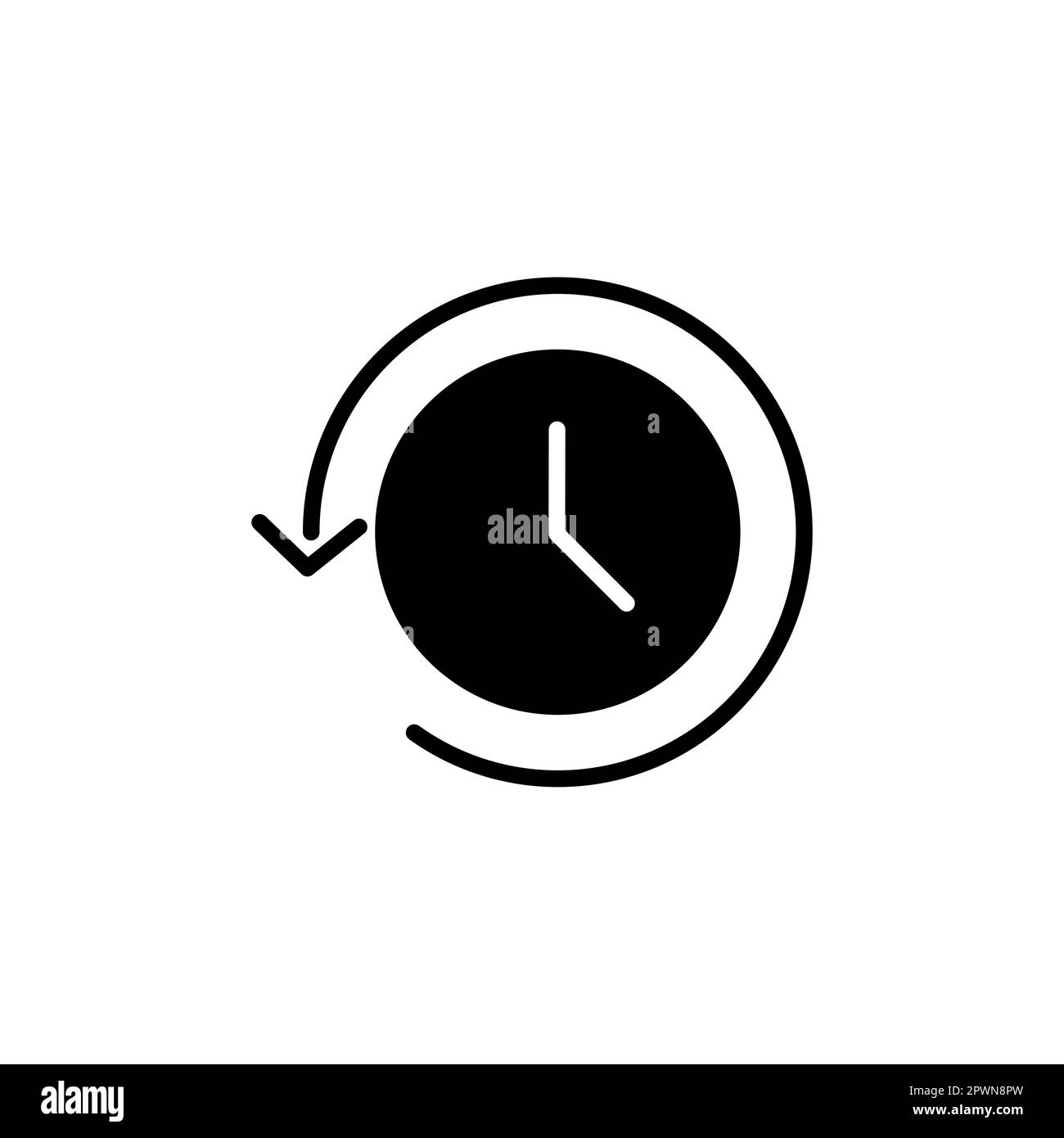 History icon vector. redo history icon Stock Vector Image & Art - Alamy