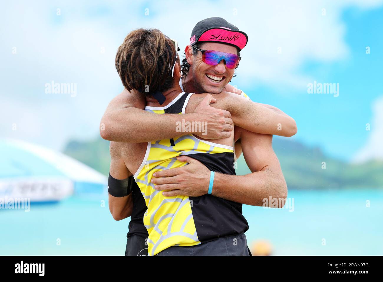 Tachihi Beach, Tokyo, Japan. 30th Apr, 2023. Koichi Nishimura & Troy ...