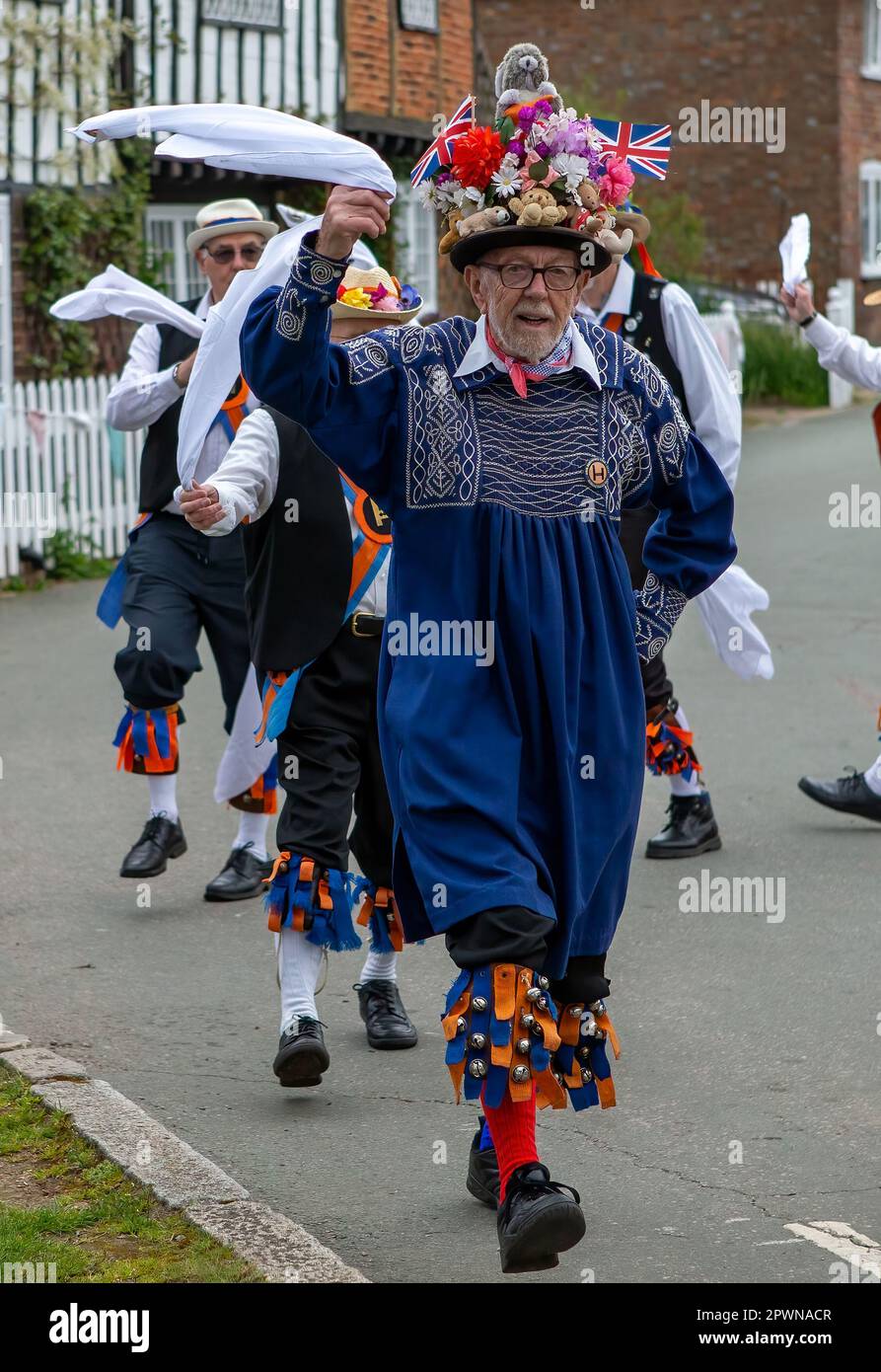 Aldbury village, UK 1st May 2023. A Mayday tradition.Aldbury village ...