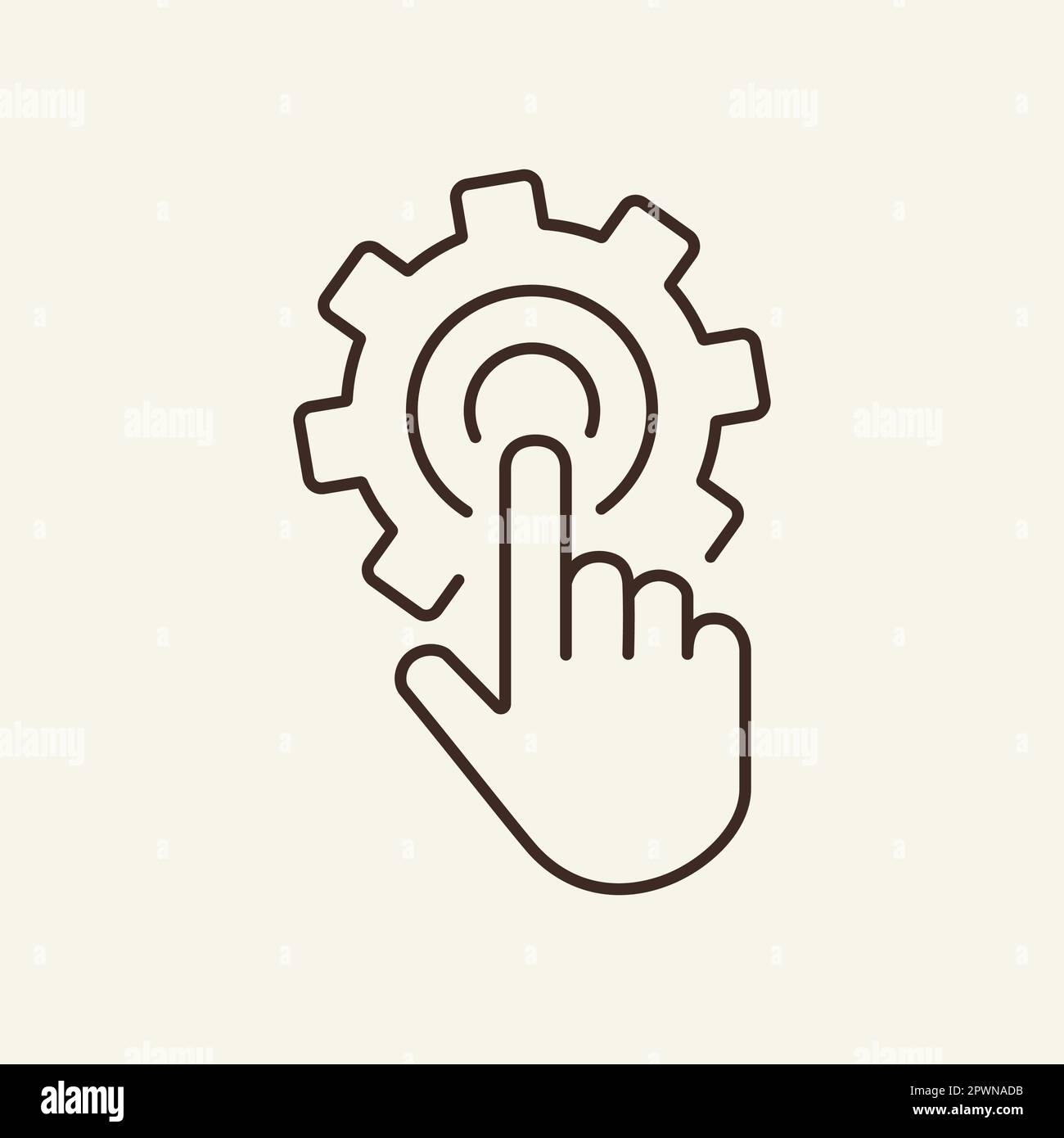 Launch line icon Stock Vector Image & Art - Alamy