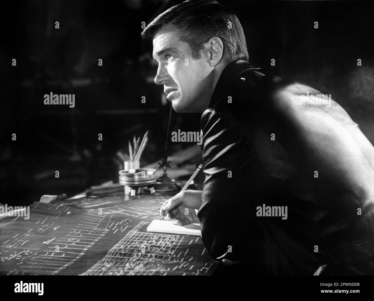GEORGE PEPPARD as Jonas Cord Jr. (based on Howard Hughes) in THE ...