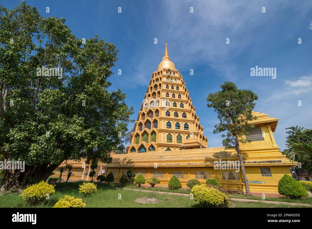 the Wat Tha It Ang Thong in the City of Ang Thong in the Province of ...