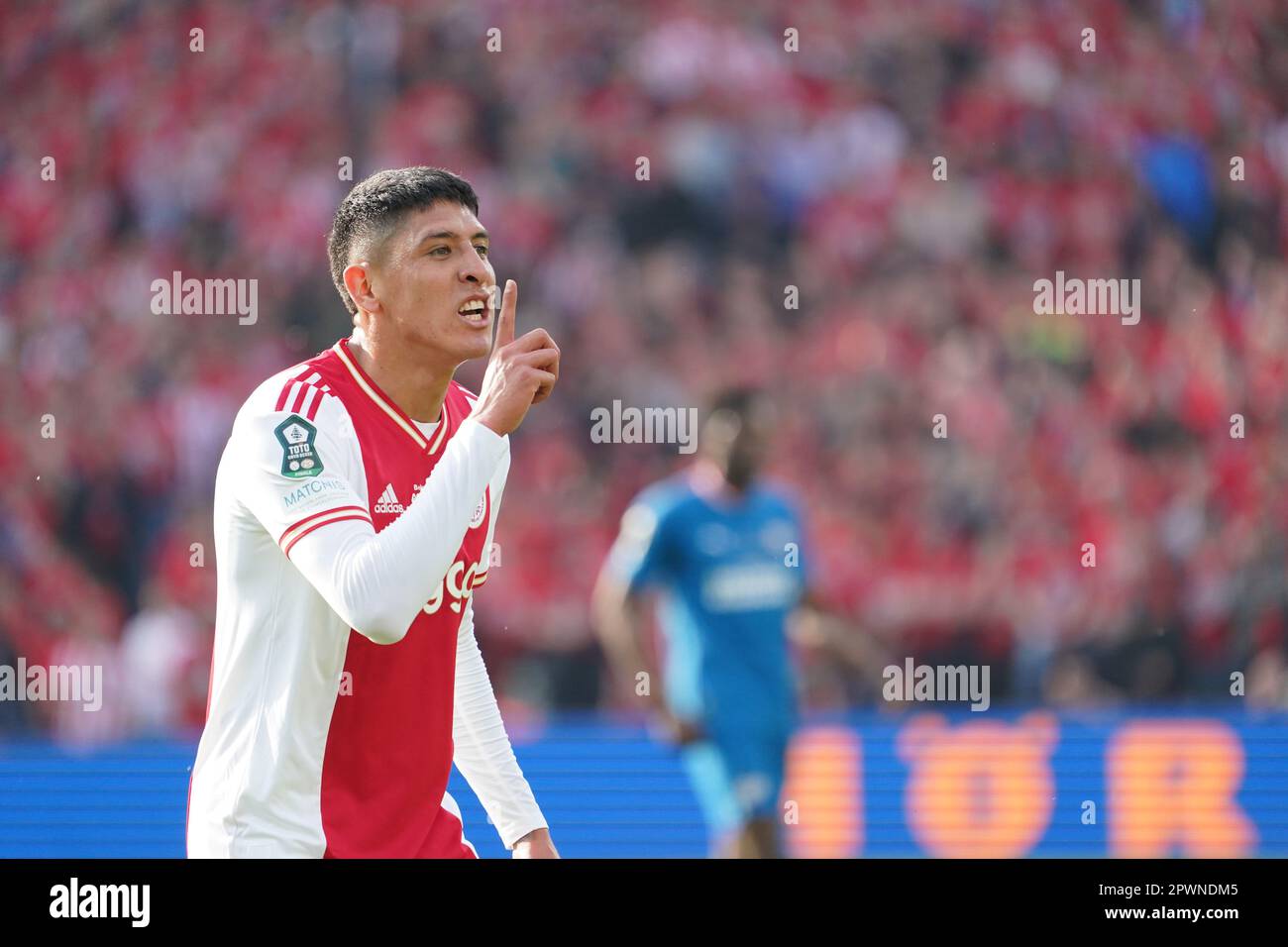 Edson Alvarez of Ajax during the Dutch TOTO KNVB Cup final match ...