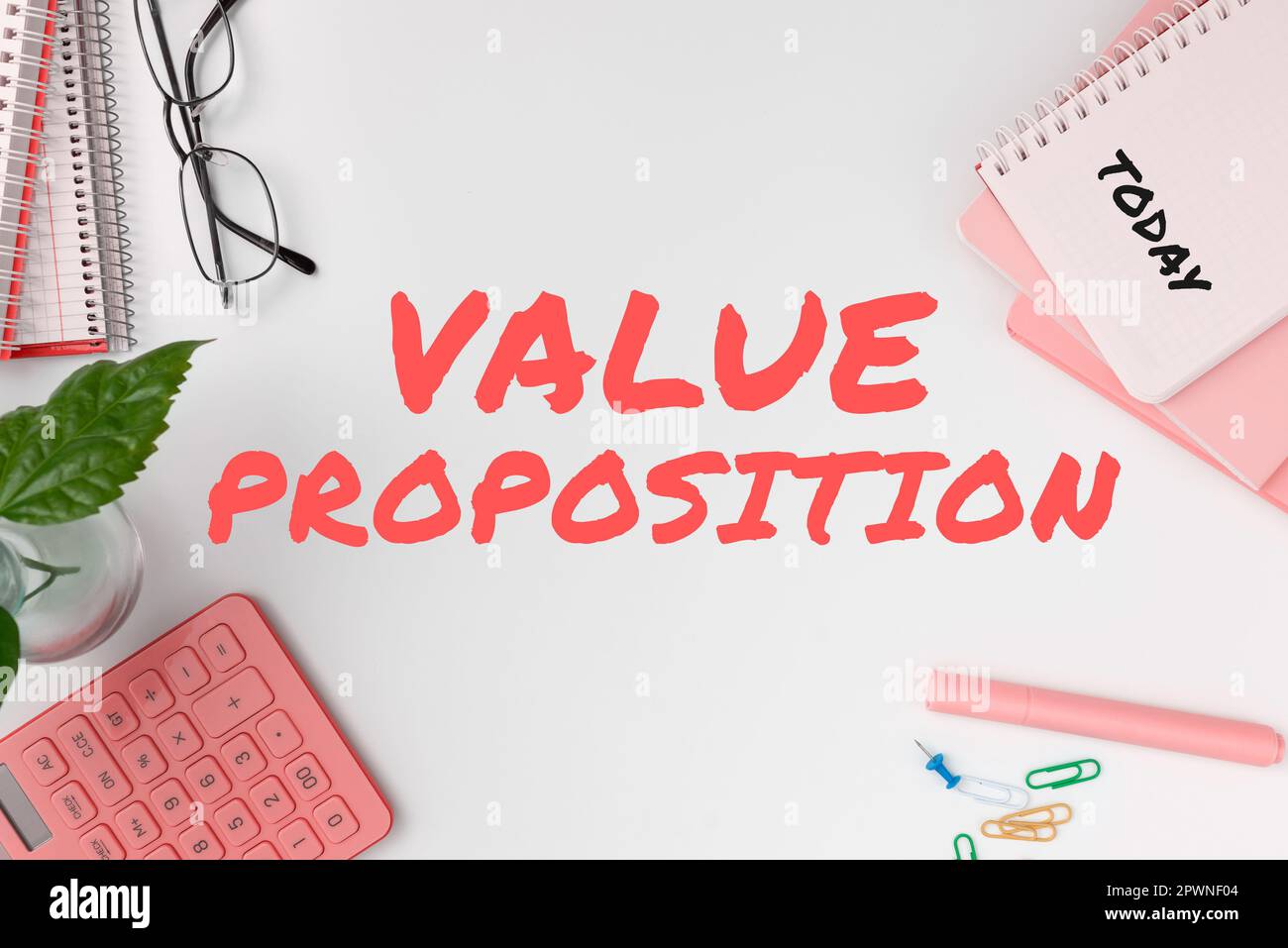 Conceptual display Value Proposition, Concept meaning service make ...