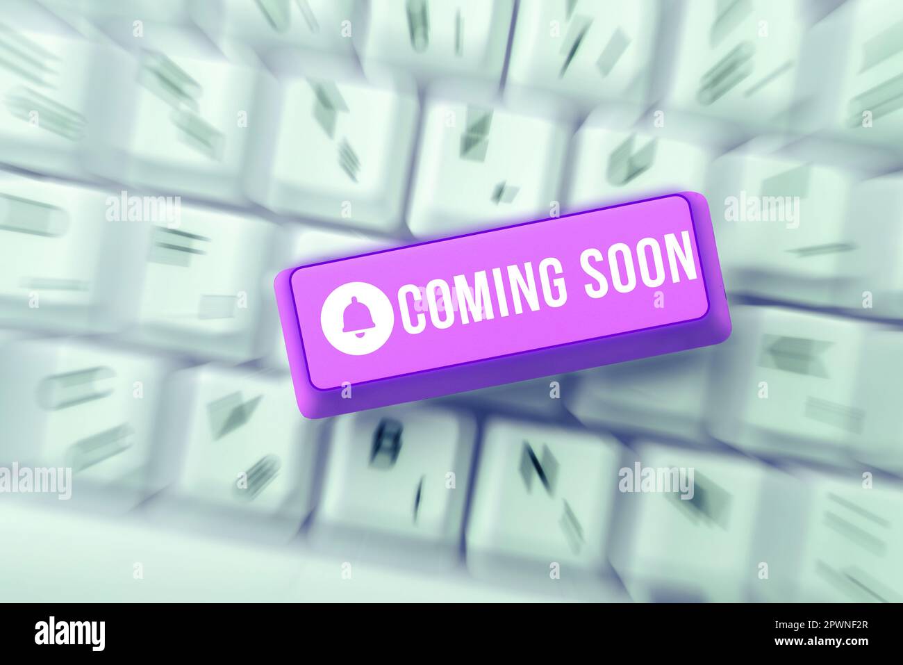 Hand writing sign Coming Soon, Concept meaning something is going to ...