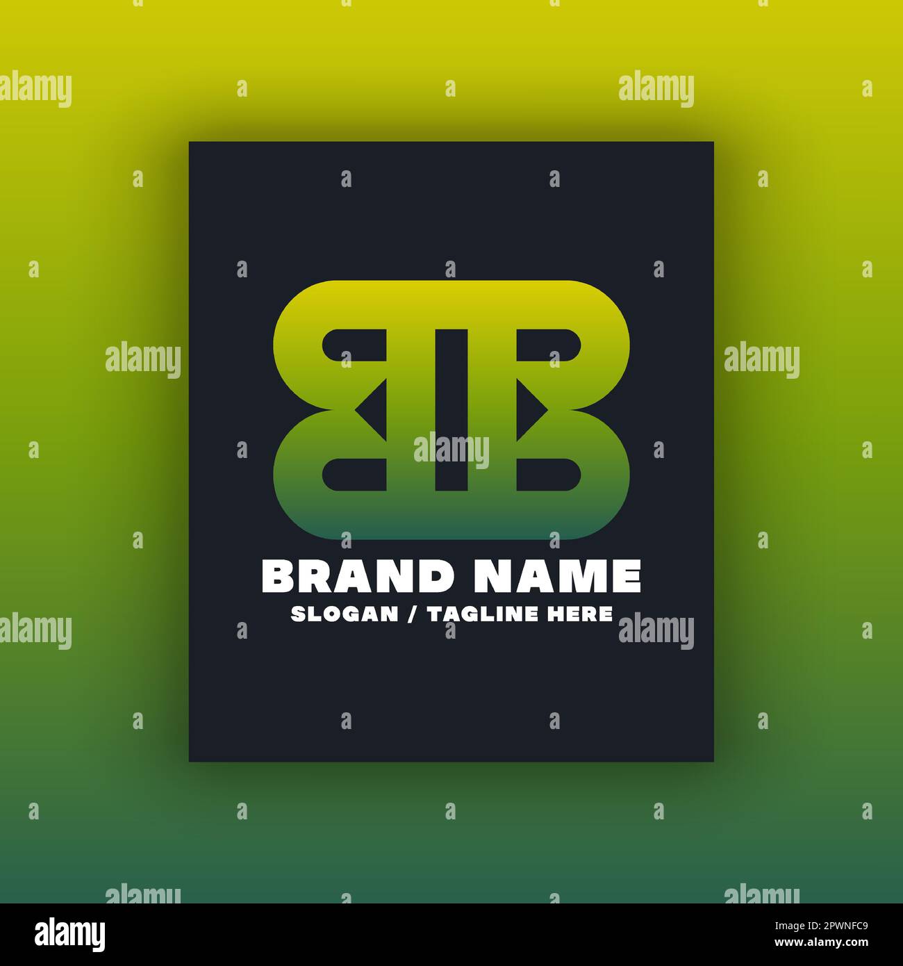 Letter BB logo design template. Editable, resizable, vector ...