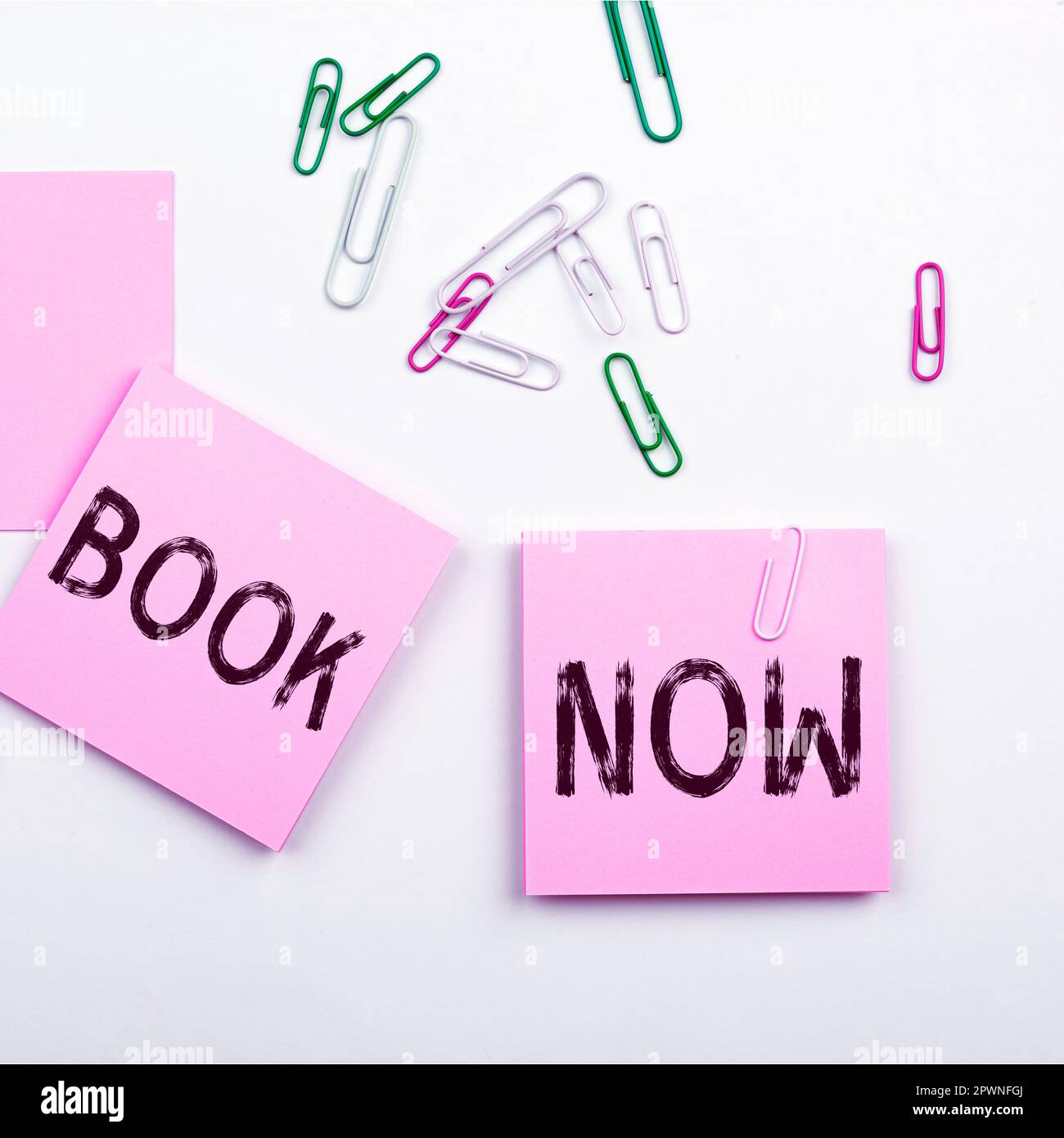 Conceptual caption Book Now, Business showcase Make a reservation in ... Conceptual caption Book Now, Business showcase Make a reservation in ...