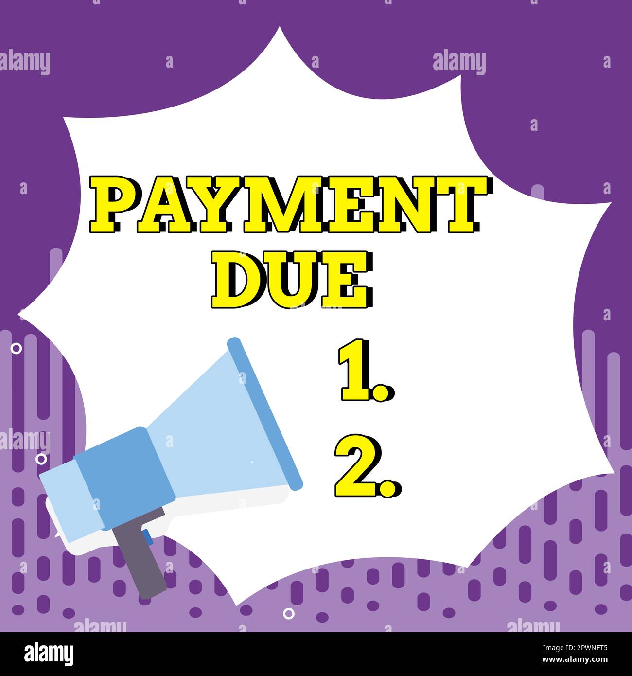 Inspiration showing sign Payment Due, Conceptual photo The date when ...
