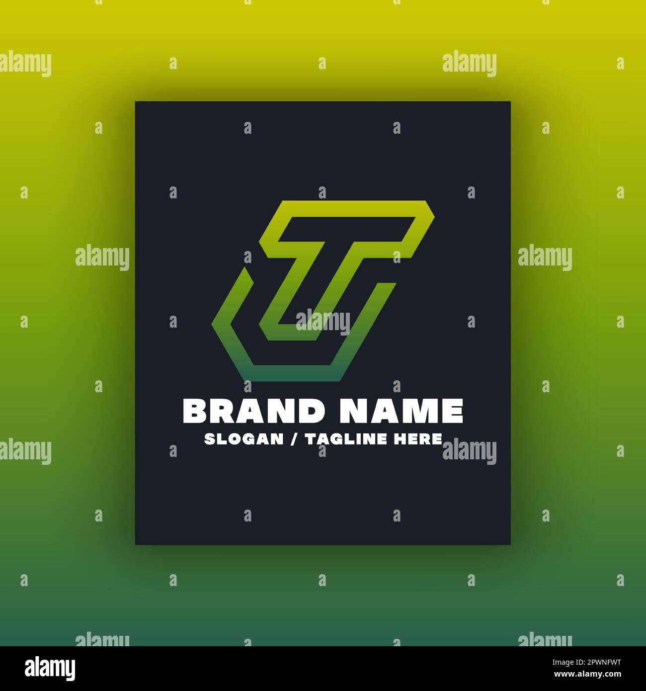 Letter T logo design template. Editable, resizable, vector illustration ...