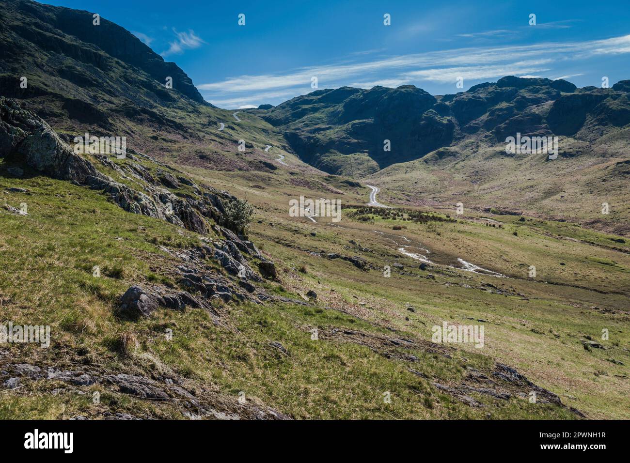 Hardknott pass lake district hi-res stock photography and images - Alamy