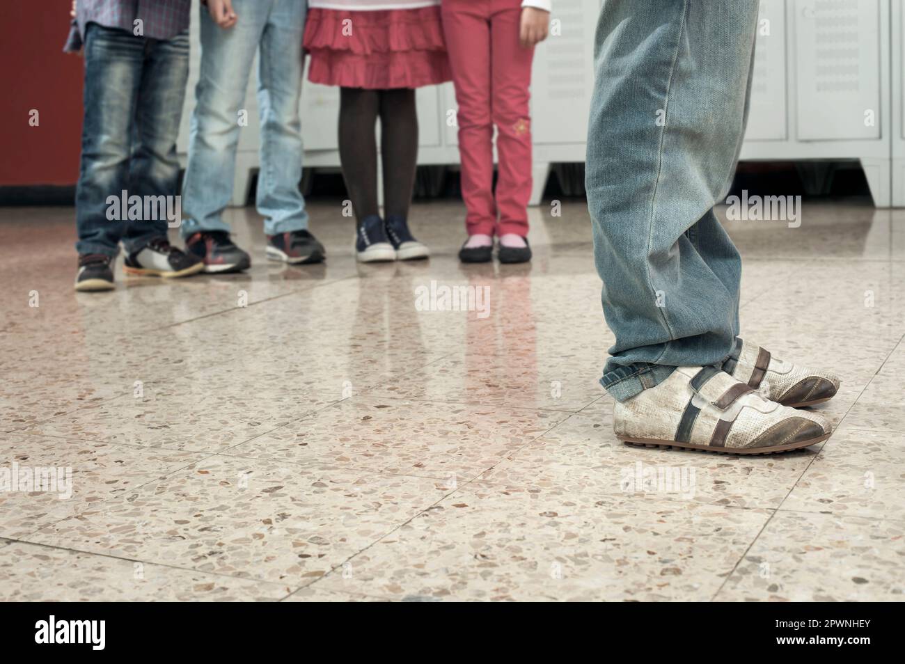 Bullying in a school hi-res stock photography and images - Alamy