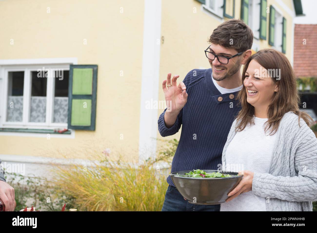 Taste gesture hi-res stock photography and images - Alamy