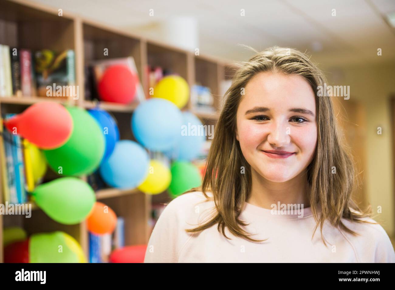 12 13 years girl smiling hi-res stock photography and images - Alamy