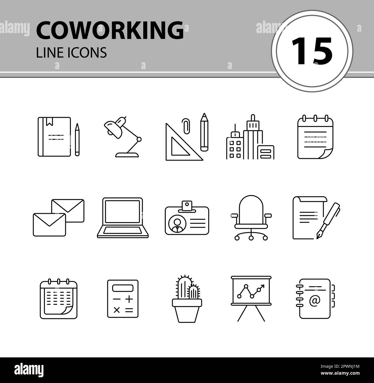 Workspace logo Black and White Stock Photos & Images - Alamy