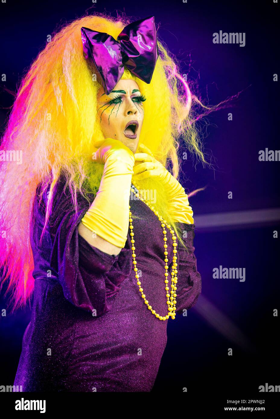 Tracey Paper, Drag Queen, HotHaus Arena, Poptasia Festival, Gloucester ...
