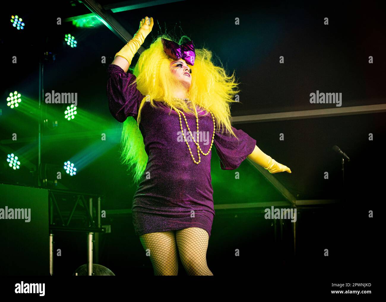 Tracey Paper, Drag Queen, HotHaus Arena, Poptasia Festival, Gloucester ...