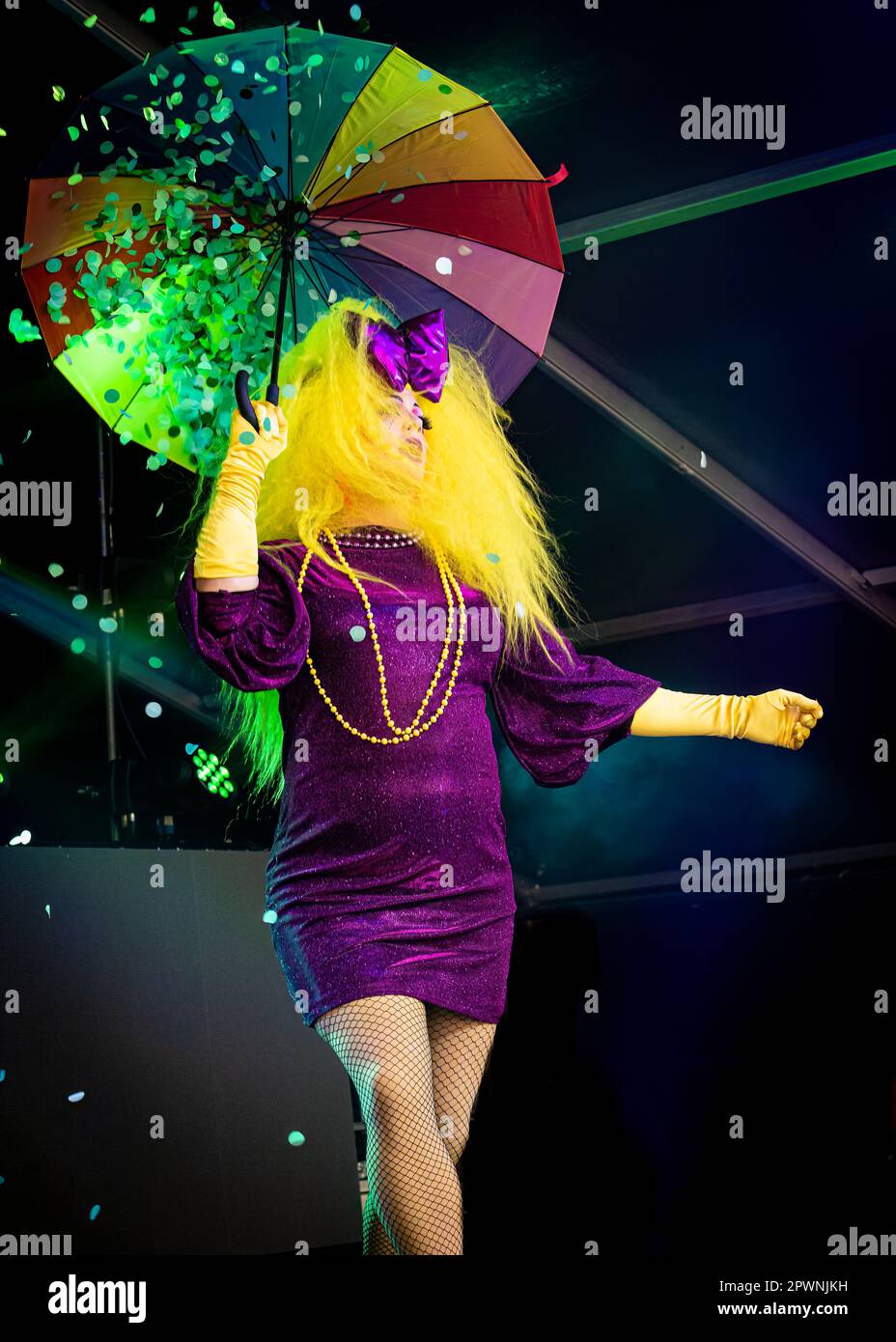 Tracey Paper, Drag Queen, HotHaus Arena, Poptasia Festival, Gloucester ...