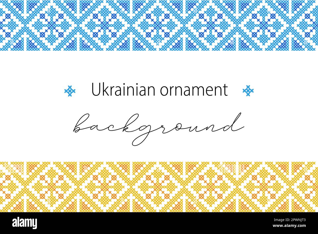 Ukrainian vector background, banner, poster.Traditional folk, ethnic ...