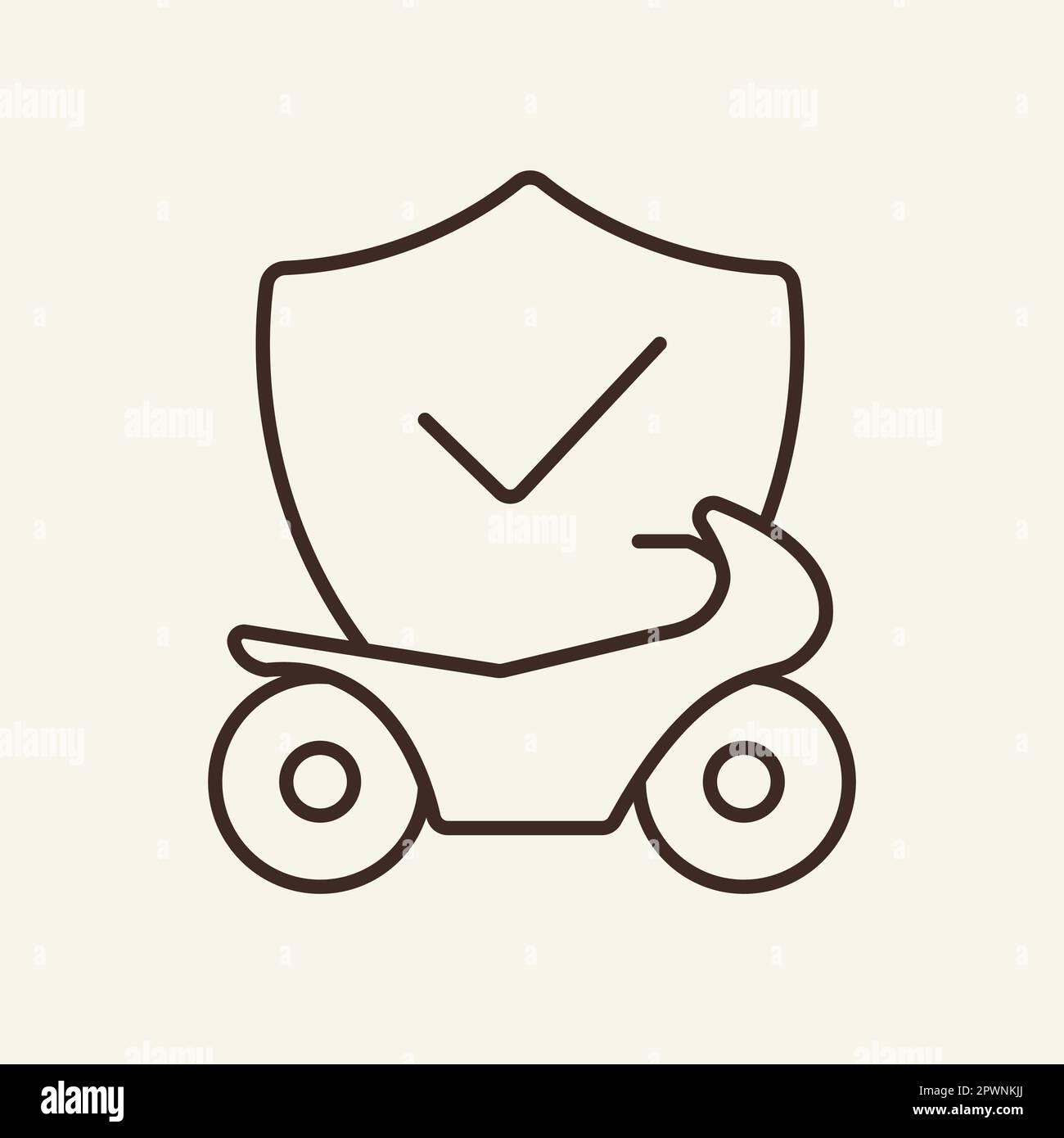 Motorbike crash Stock Vector Images - Alamy