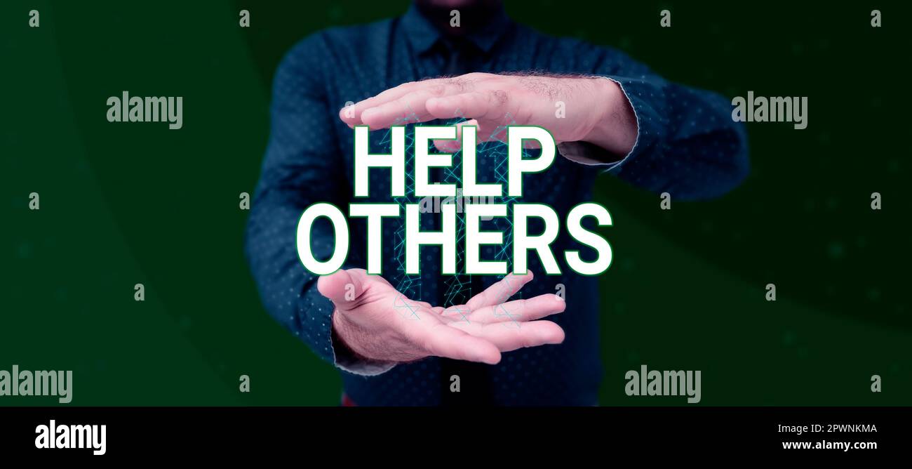 Helping others community hi-res stock photography and images - Alamy