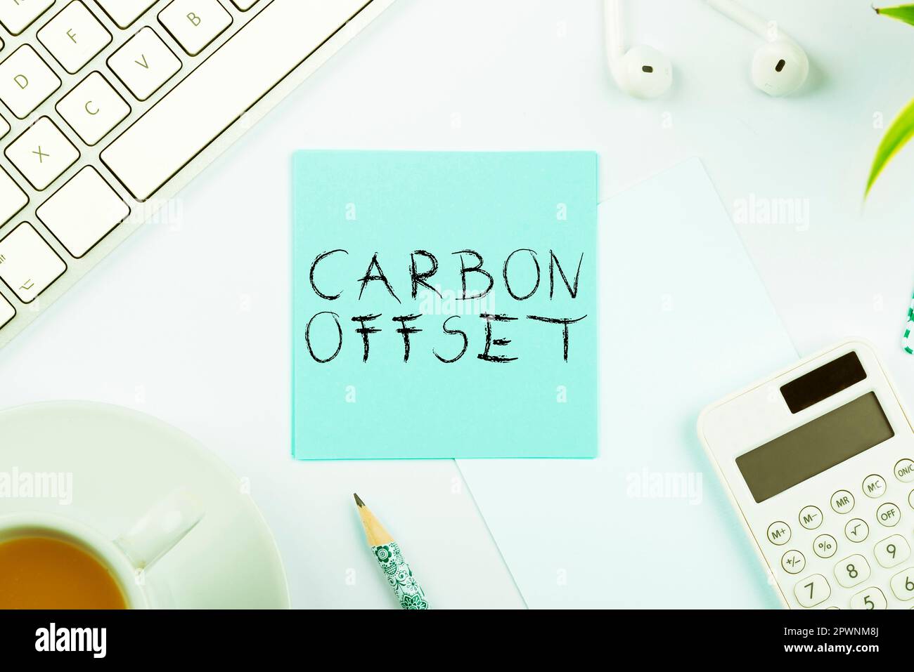 Inspiration showing sign Carbon Offset, Conceptual photo Reduction in ...