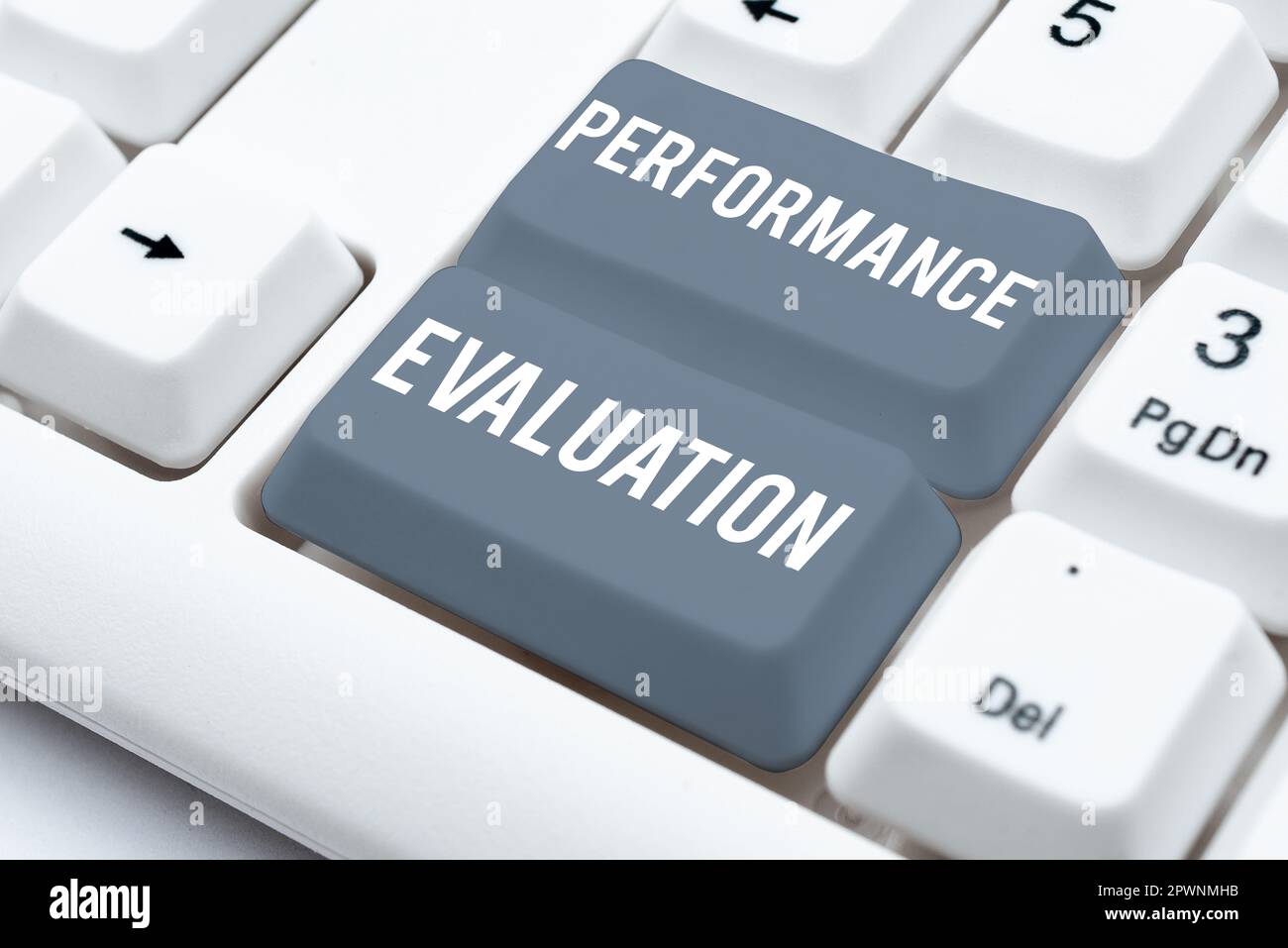 Sign displaying Performance Evaluation, Business showcase the ...